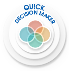 The QU!CK DECISION MAKER™ is like your personal gps in your pocket ...
